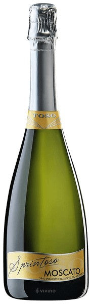 Toso - Sprintoso Moscato Spumante NV (750ml) – Yiannis Wine