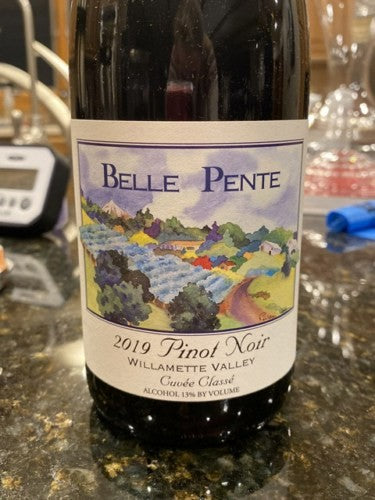 Belle Pente Cuvée Classé Pinot Noir 2020 (750ml) – Yiannis Wine