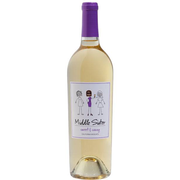 Middle Sister Sweet & Sassy Moscato NV (750 ml) – Yiannis Wine